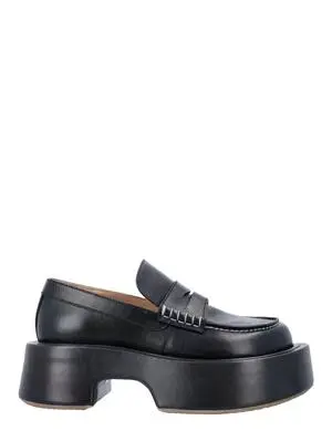 JW Anderson Platform Loafers - Black