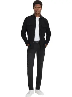 REPLAY Slim Fit Anbass Jeans - Black