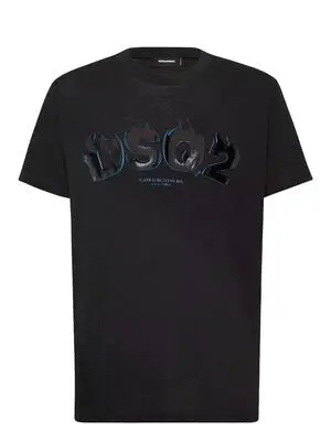 Dsquared2 Logo-stamp T-shirt - Black