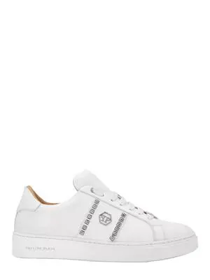 Philipp Plein Studded Sneakers - White