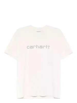 Carhartt Work In Progress Rivet Script T-shirt - Neutrals