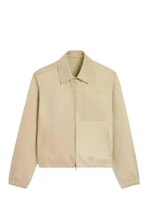 Ami De Coeur Zipped Jacket - Neutrals