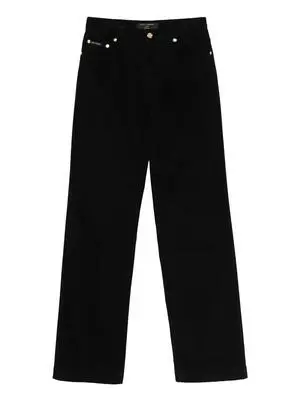 Dolce & Gabbana Straight-leg Jeans - Black