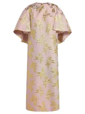 Dice Kayek Brocade Maxi Dress - Pink