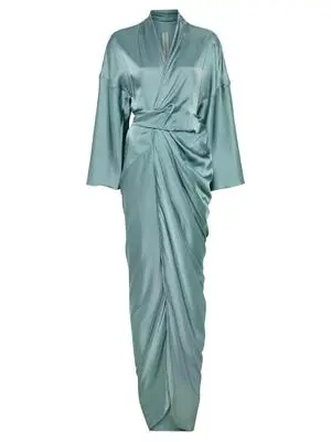 Rick Owens Wrap Gown - Green