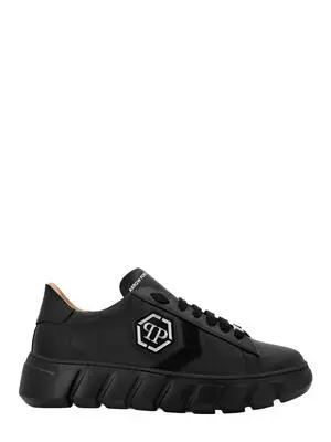 Philipp Plein Hexagon Lo-top Sneakers - Black