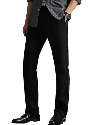 Polo Ralph Lauren Cotton Straight Fit Chino Pants - Black
