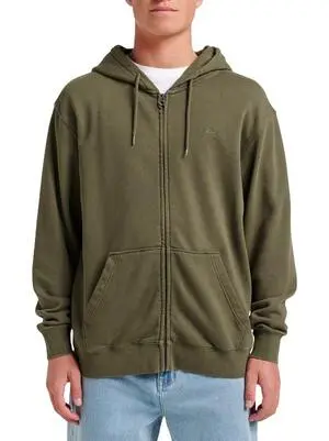 Quiksilver Saltwater Zip Hoodie - Grape Leaf