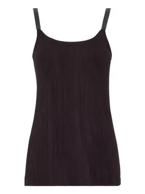 Brunello Cucinelli Monili-trim Tank Top - Black