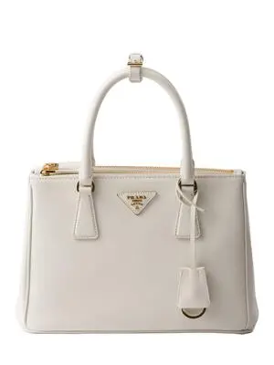 Prada Galleria Medium Leather Bag - White
