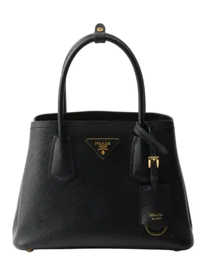 Prada Small Saffiano Leather Bag - Black