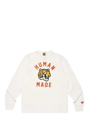 HUMAN MADE Graphic Long-sleeve T-shirt - White