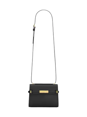 Saint Laurent Manhattan Mini Crossbody Bag - Black