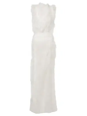 MATICEVSKI Maticevski Alabaster Silk-Blend Gown