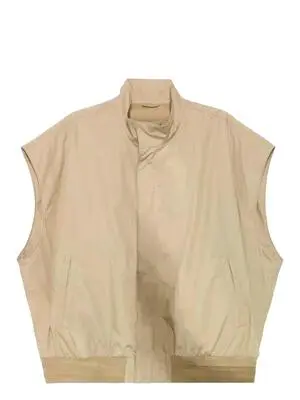 CROQUIS Ribbed Hem Vest - Neutrals