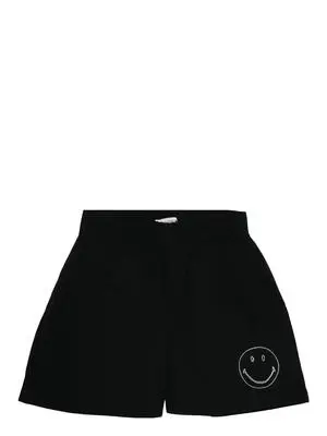 Joshua Sanders Embroidered Shorts - Black