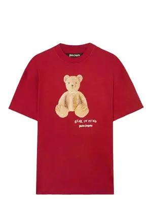 Palm Angels Bear In Mind T-shirt - Red
