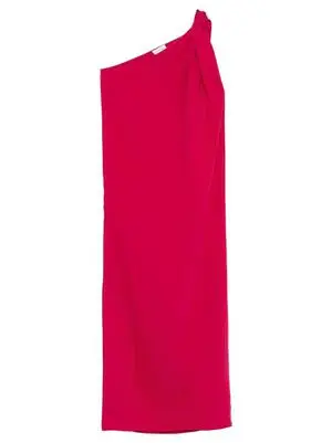P.a.r.o.s.h Cady Midi Dress - Red