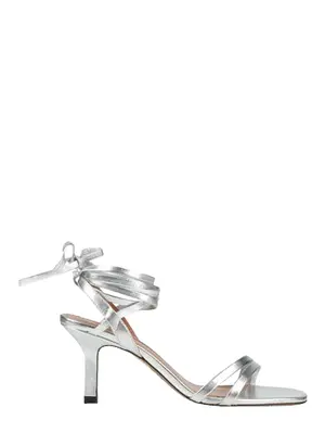 Maje Sandals - Silver