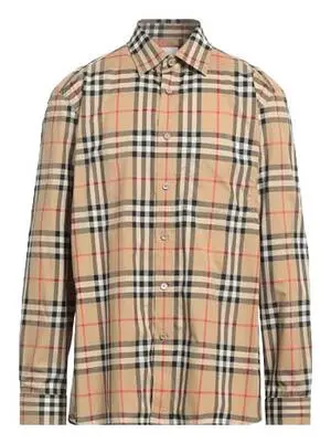 Burberry Shirt Size Cotton - Beige