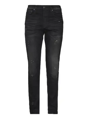 R13 Cotton Blend Jeans - Black