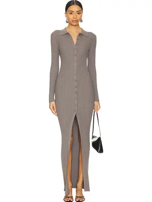 LOVERS AND FRIENDS Quinn Sweater Dress - Grey