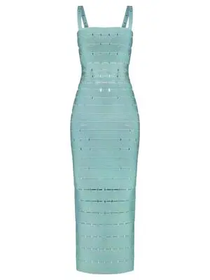 Herve Leger Lillian Gown - Blue