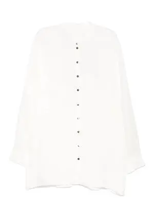 LABEL UNDER CONSTRUCTION Button-up Shirt - White