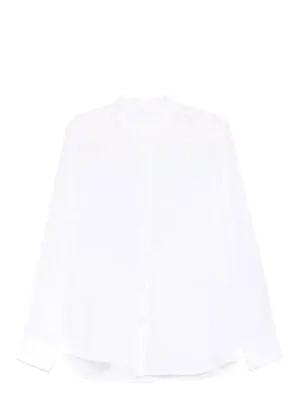 120% Lino Linen Shirt - White