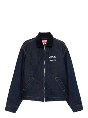 Kenzo Verdy Market Denim Jacket - Blue