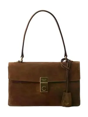 Prada Medium Shoulder Bag - Brown