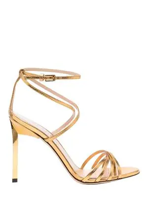TOM FORD 105mm Ida Sandals - Gold