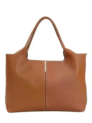 TOD'S Leather Tote - Brown
