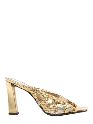 GIUSEPPE ZANOTTI 90mm Gz Mya Cage Sandals - Gold