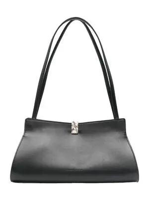 Loulou De Saison Johanna Shoulder Bag - Black