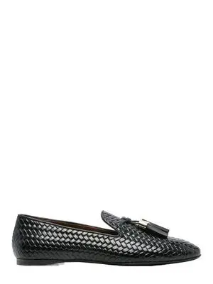 GIUSEPPE ZANOTTI Weave Loafers - Black