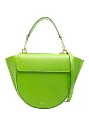 WANDLER Mini Hortensia Cross Body Bag - Green