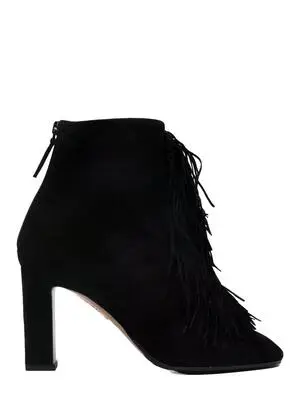 AQUAZZURA 85mm Gytane Boots - Black