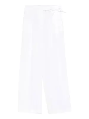 Eleventy Pleated Trousers - White