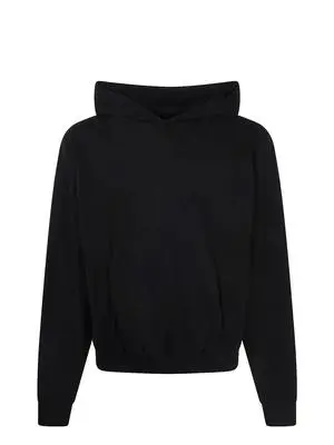 THOM KROM Cotton Hoodie - Black