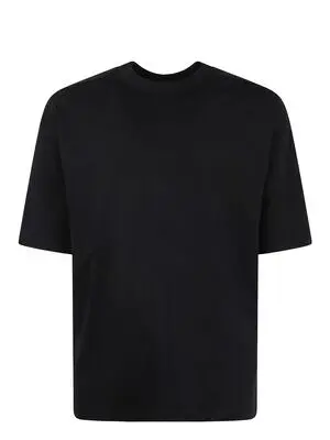 THOM KROM Graphic-print Cotton T-shirt - Black