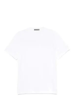 CORNELIANI Logo-embroidered T-shirt