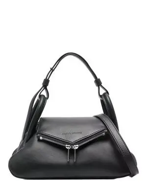 Amina Muaddi Small Gemini Tote Bag - Black