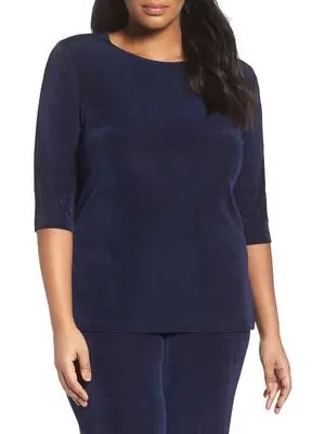 VIKKI VI Vikki Vi Three-Quarter Sleeve Top