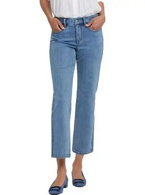 NYDJ Marilyn Cool Embrace® Ankle Straight Leg Jeans - Minorca Isle