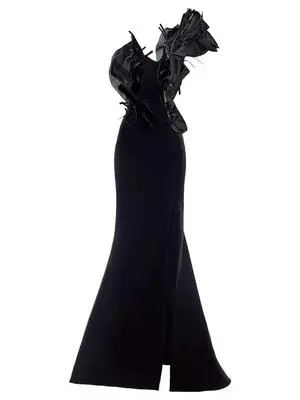 GABY CHARBACHY Mermaid Gown - Black