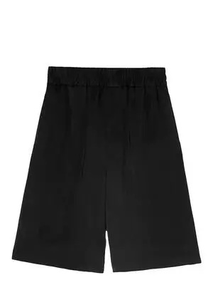 JIL SANDER High-waisted Shorts - Black
