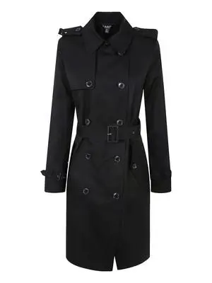 Ralph Lauren Double-breasted Coat - Black