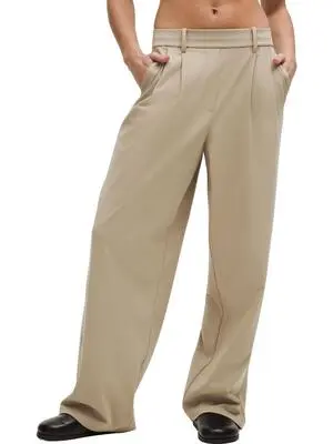 Lululemon Daydrift High-Rise Wide-Leg Trouser Sheer Oak
