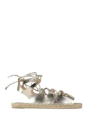 CastaÑer Ancient Greek Sandals X Espadrilles Leather - Grey